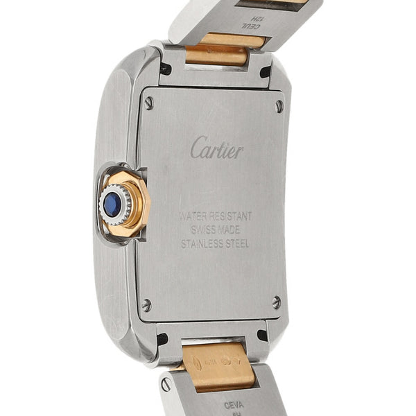 Reloj para dama modelo Tank Anglaise vistas en oro rosa 18 kilates ...
