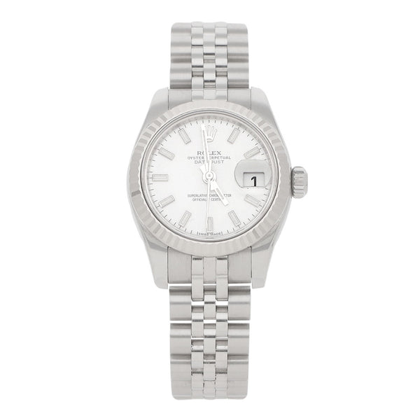 Reloj Rolex para dama modelo Oyster Perpetual DayJust vistas oro blanc ...